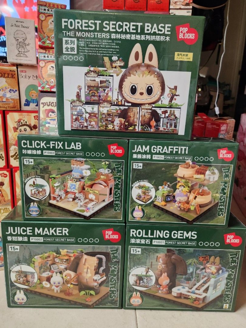 Labubu Forest Secret Base Full Set, Hobbies & Toys, Toys & Games on ...