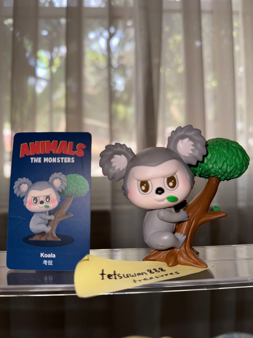 Labubu The Monsters Koala Figure, Hobbies & Toys, Toys & Games on Carousell