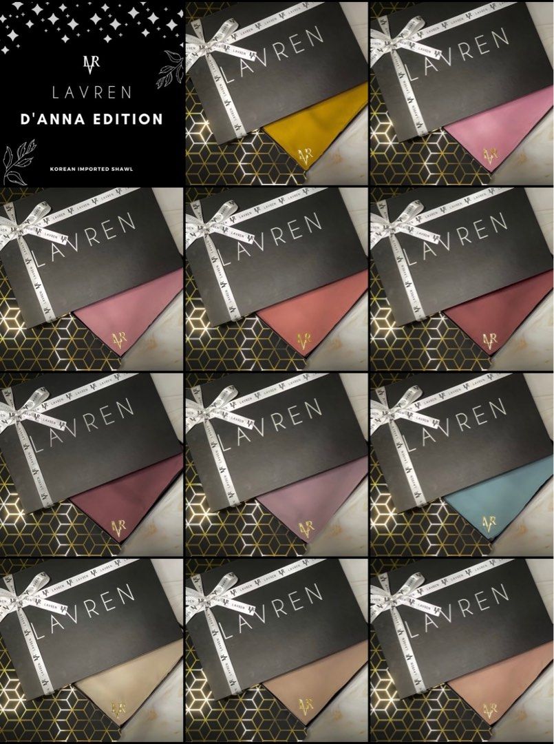 LAVREN D'Anna Edition Latte (Shawl) Minor Defect Without Box, Women's ...