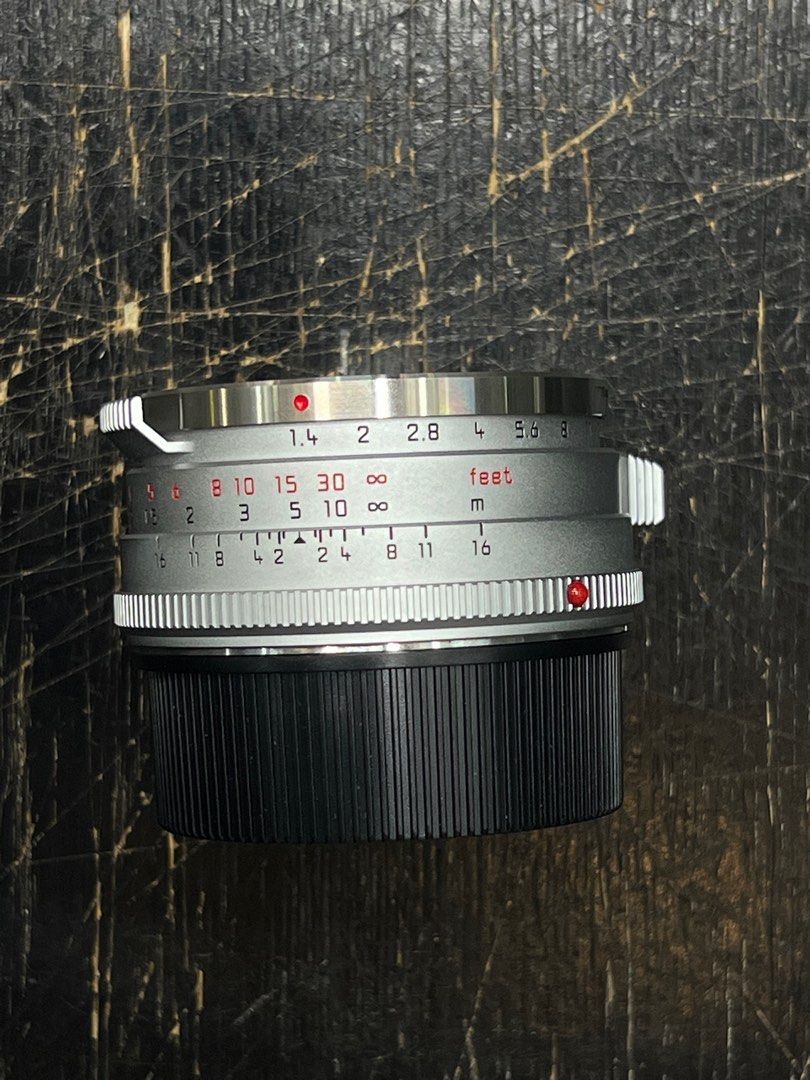 Leica M 35mm F1.4 Steel Rim (Box), Photography, Lens & Kits on Carousell