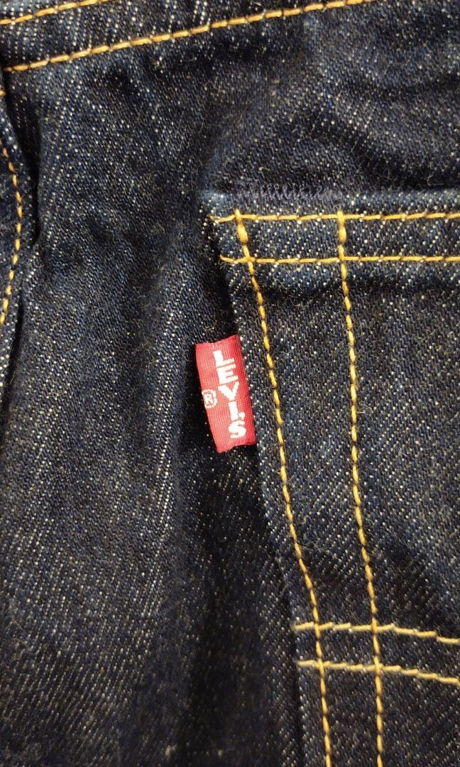 Levi's 501 150th anniversary selvedge denim pants straight cut size 32 ...
