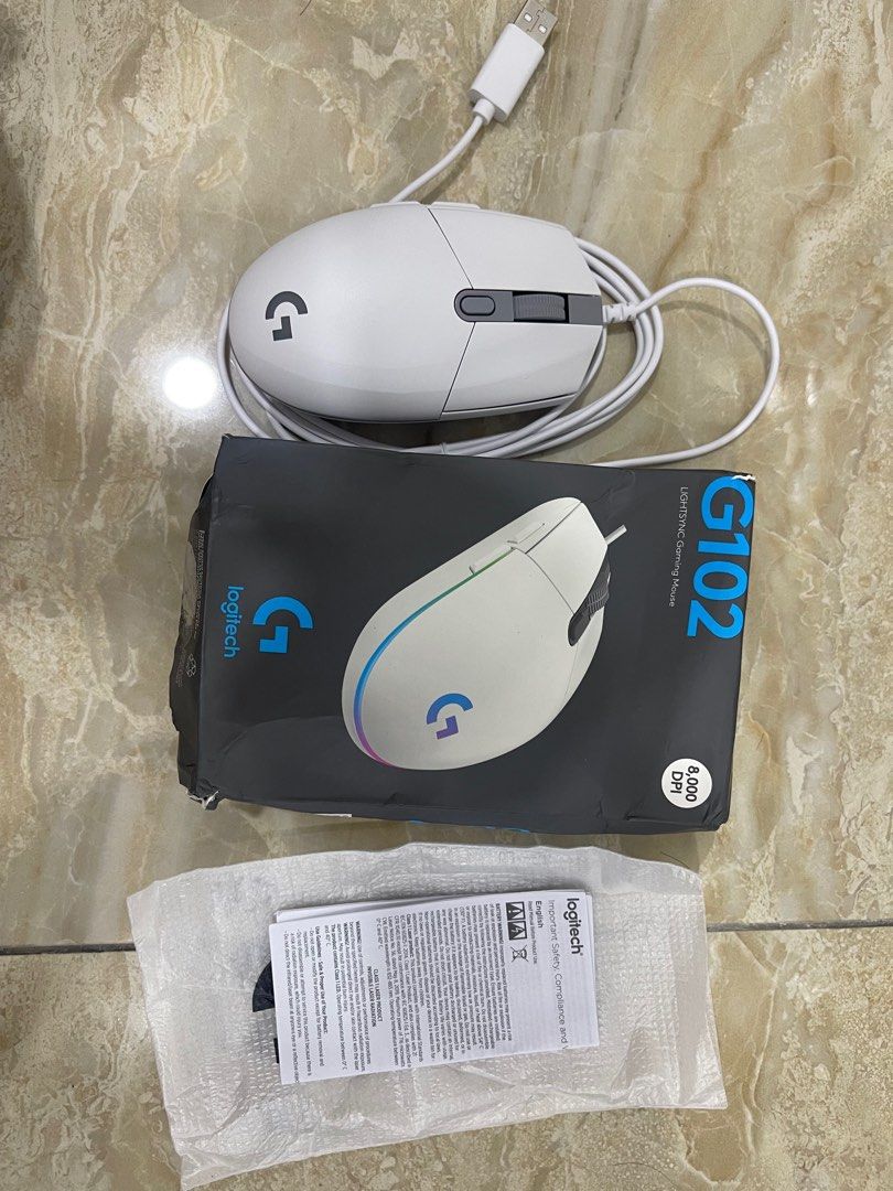 Logitech G102 Wired Mouse, Computers & Tech, Parts & Accessories, Mouse ...