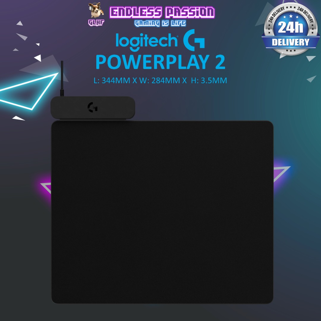 Logitech Powerplay 2 - Wireless Gaming Mouse Charging System, Computers ...