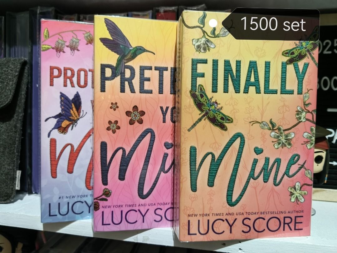 LUCY SCORE BOOKS (Benevolence series, Worst Best Man, Rock Bottom Girl ...