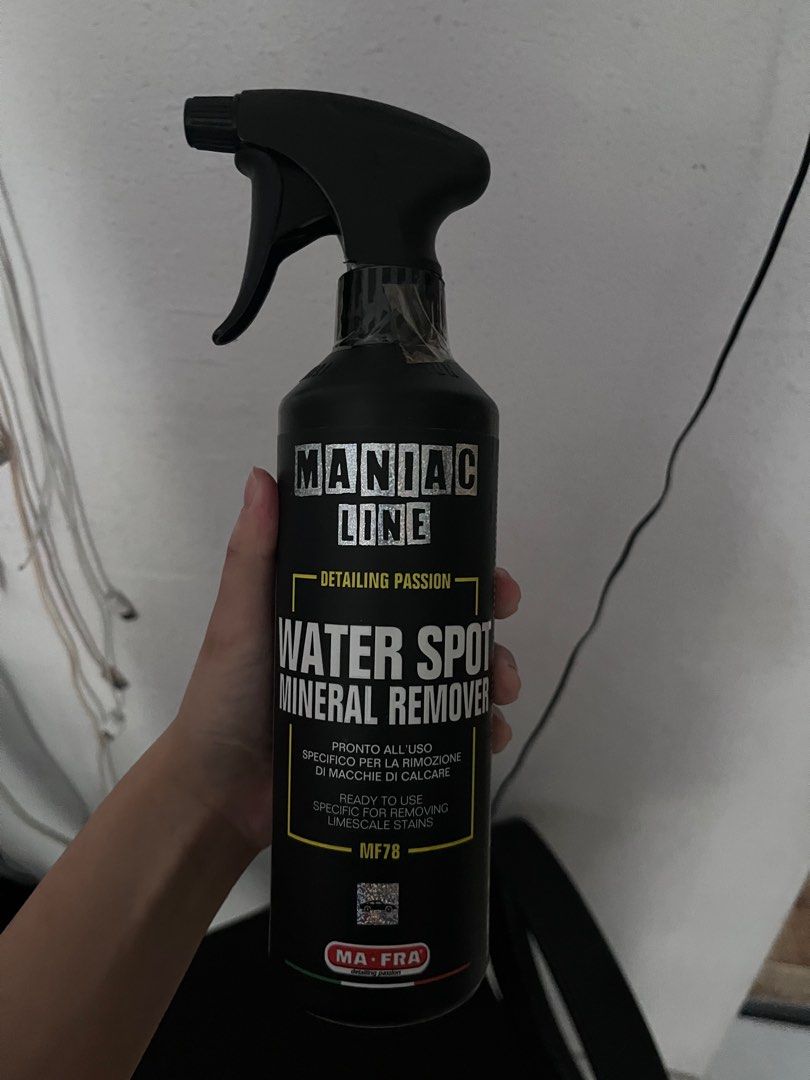 Mafra Maniac Line Water Spot Mineral Remover 500ml (Decontaminant for ...