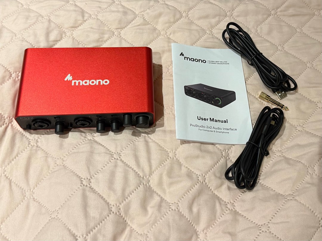 Maono ProStudio 2x2 Audio Interface | Maono ps22, Audio, Other Audio ...