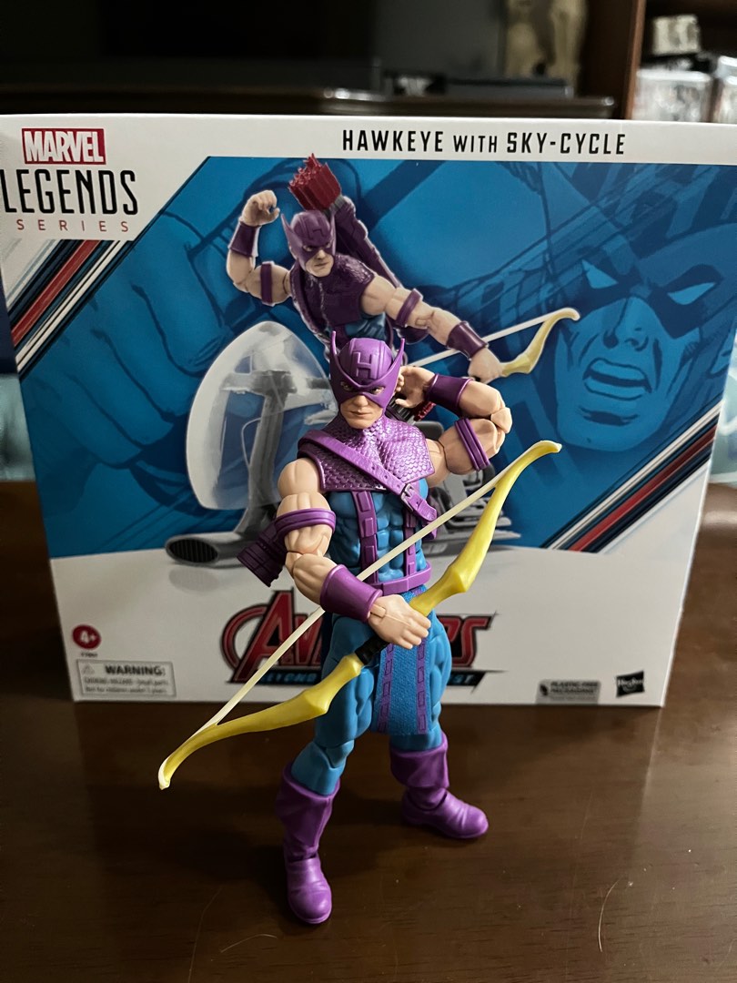 Marvel Legends Hawkeye w Skycycle, Hobbies & Toys, Toys & Games on ...