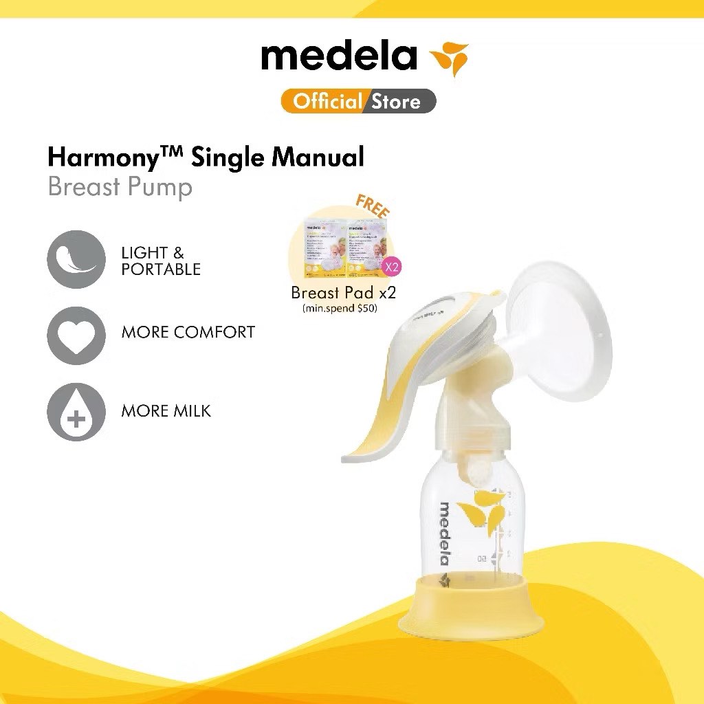 Medala Harmony Flex Manual Breast Pump, Babies & Kids, Nursing ...