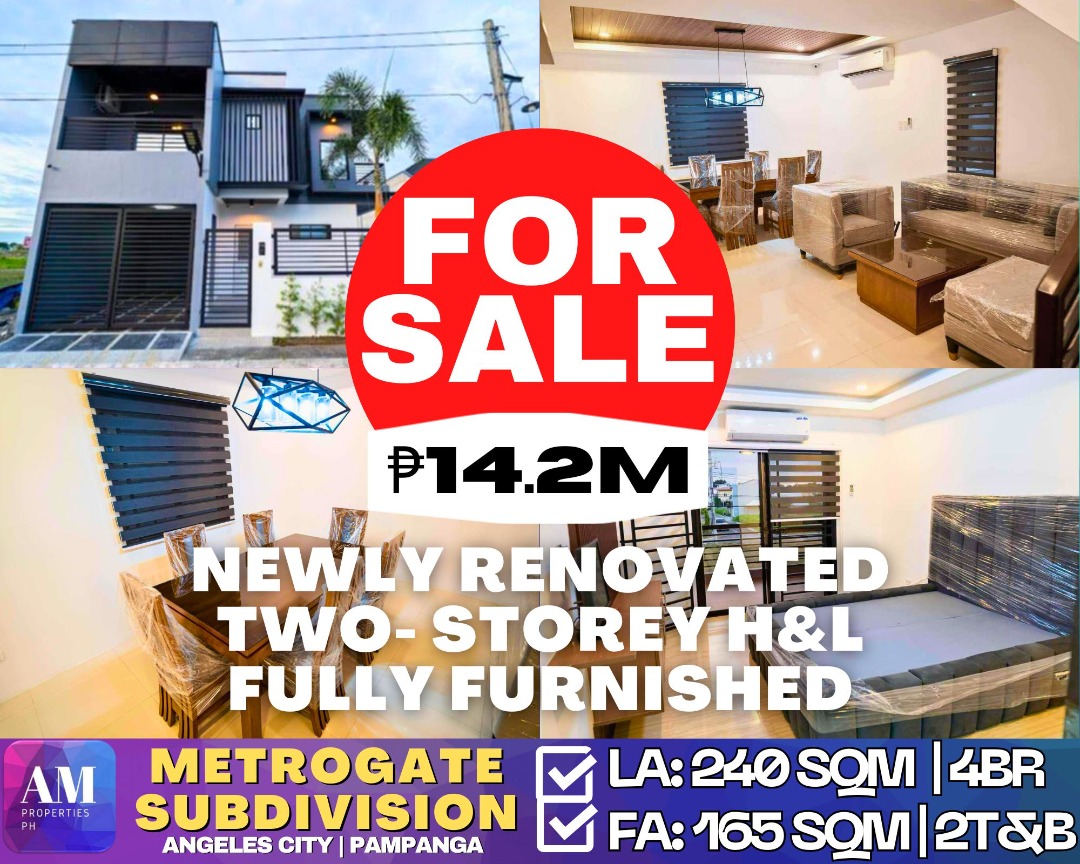 Metrogate Subdivision Angeles City, Pampanga Newly Renovated Two ...