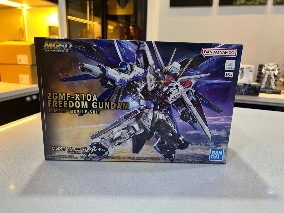 Mgsd Strike Freedom Gundam & Wing Gundam Zero Ew, Hobbies & Toys, Toys ...