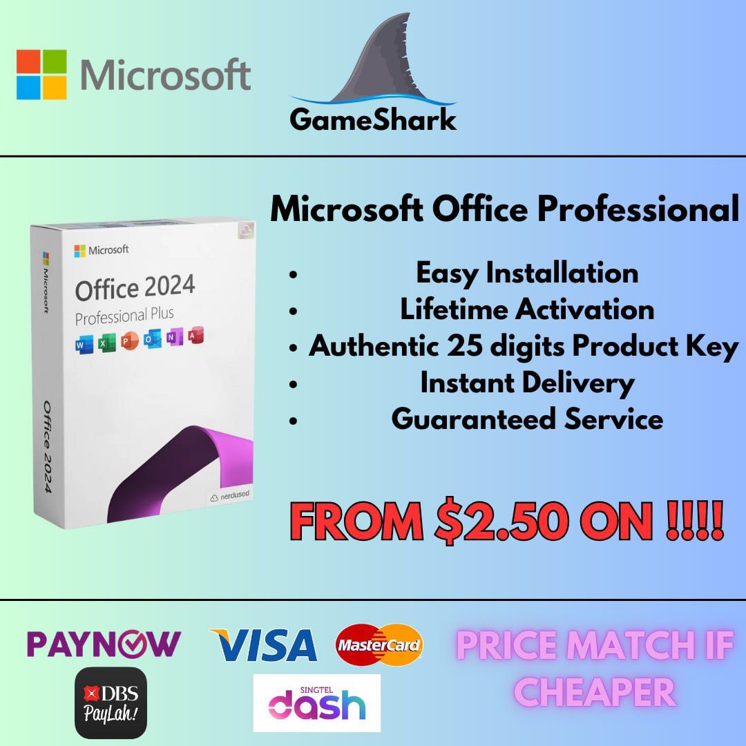 Microsoft office Professional Plus 2013/2016/2019/2021/2024 - Microsoft ...