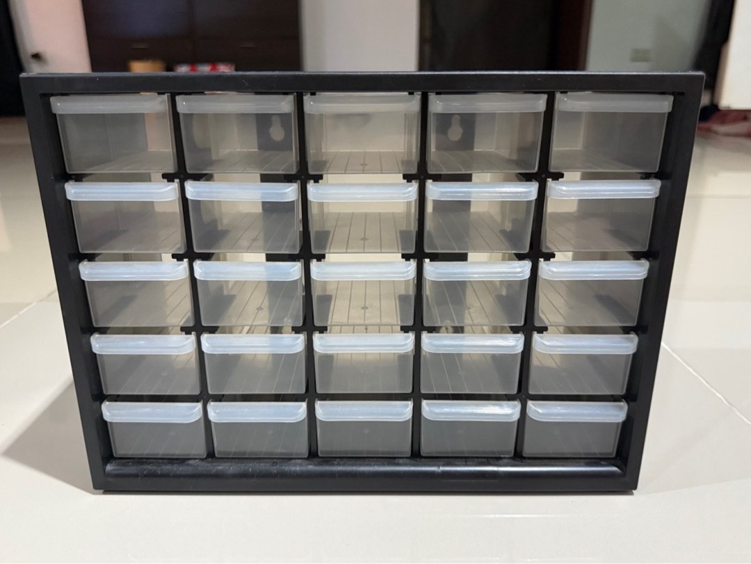 Mini Cabinet Drawer Storage (25 drawers), Furniture & Home Living, Home ...