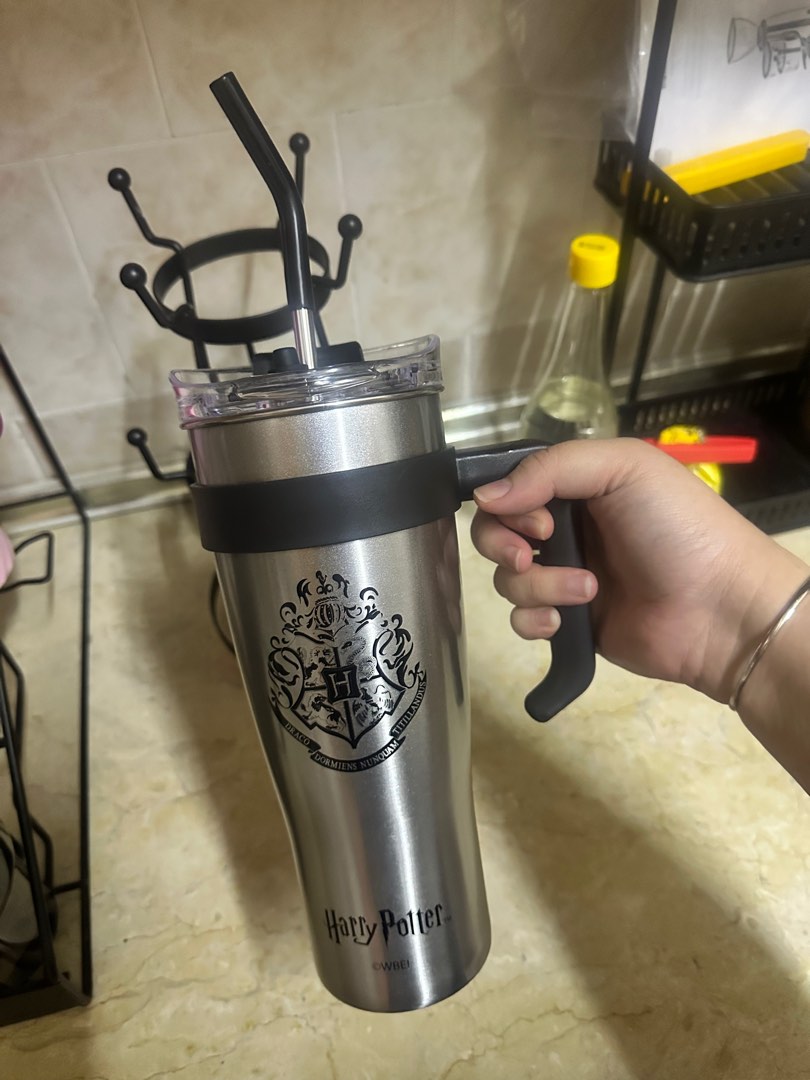 Miniso Harry Potter Limited Edition Tumbler - Silver, Furniture & Home ...