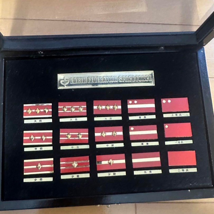 Mobile Suit Gundam E.F.S.F. Earth Federation Space Force Military Rank ...