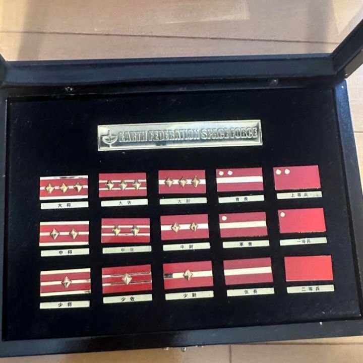 Mobile Suit Gundam E.F.S.F. Earth Federation Space Force Military Rank ...