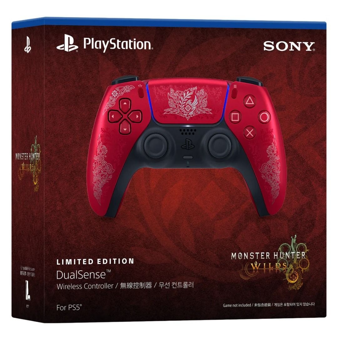 Monster Hunter Wilds PS5 Controller SG Version, Video Gaming, Gaming ...
