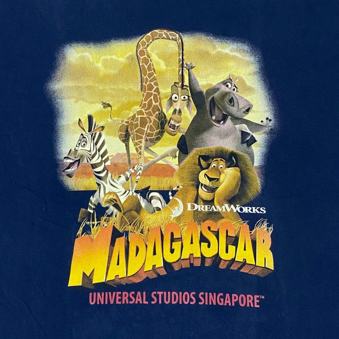 Movie madagascar dreamworks animation film, Men's Fashion, Tops & Sets ...