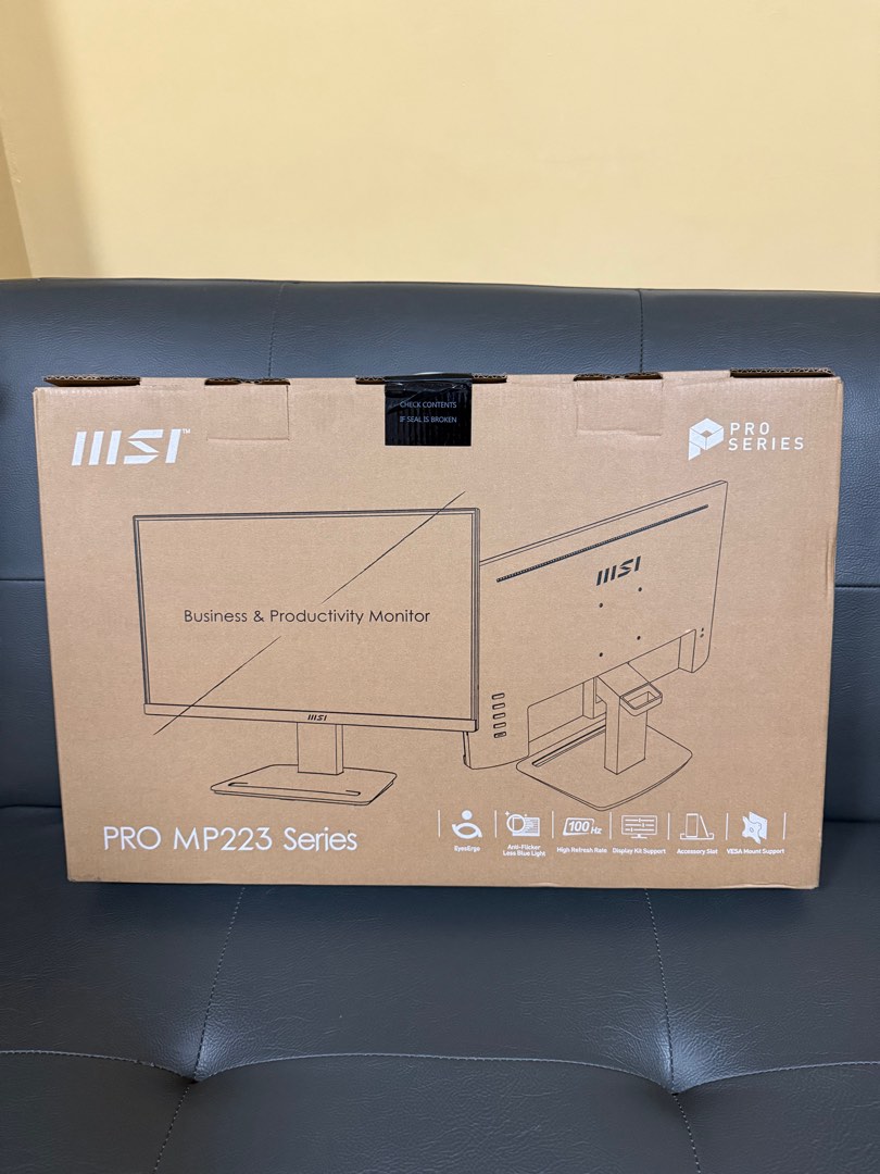 MSI PRO MP223 Series, Computers & Tech, Parts & Accessories, Monitor ...