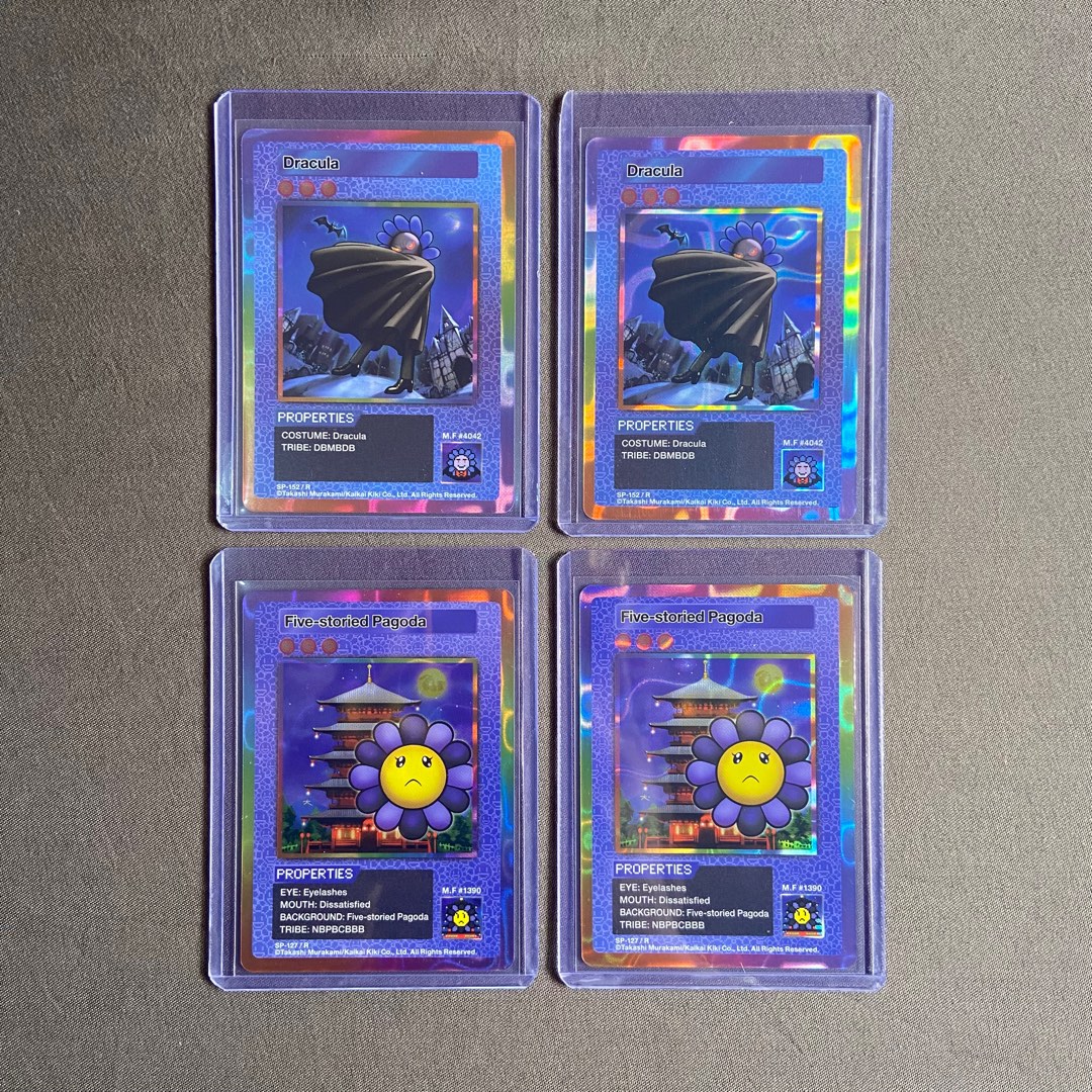 Murakami Flowers Revised Trading Card Game (Rare Cards, English Version ...