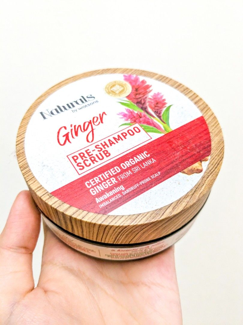 NATURALS BY WATSONS Ginger Pre-shampoo Scrub 150ml, Beauty & Personal ...