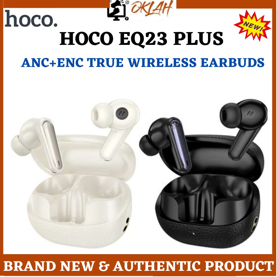 New Arrival Hoco EQ23 Plus ANC+ENC True Wireless Earbuds | Fast Door ...