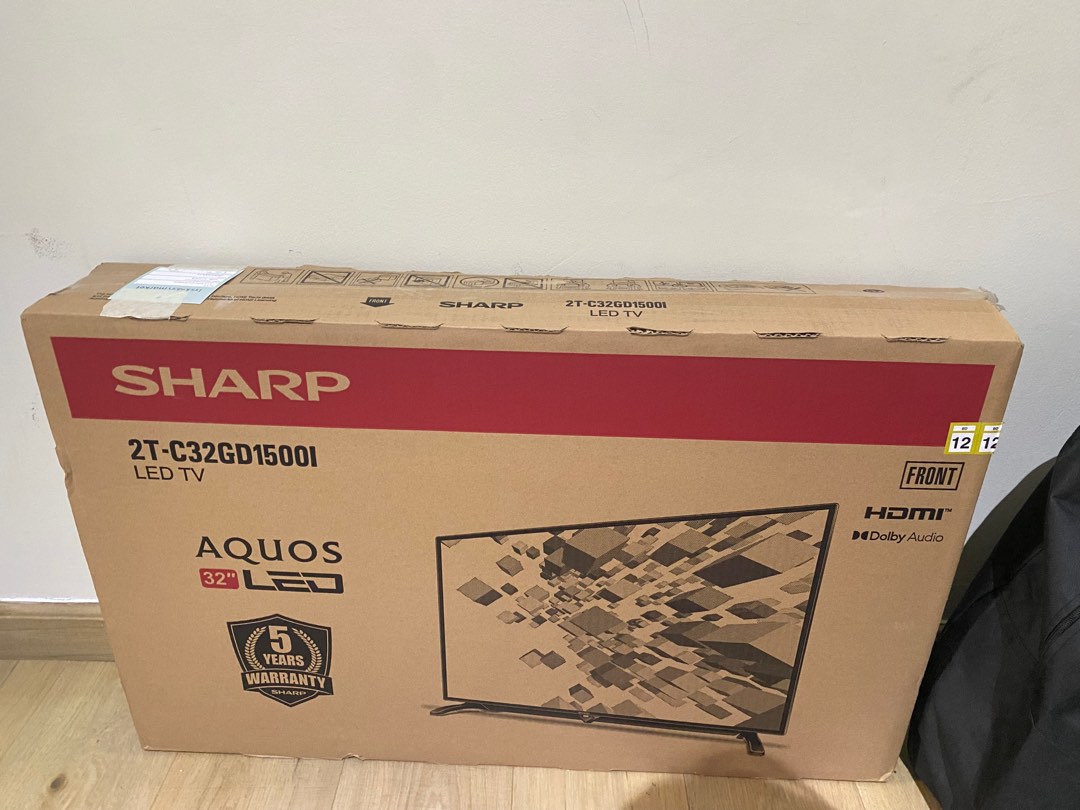 NEW! SHARP AQUOS LED TV - 2T C32GD 1500I, Elektronik, TV & Perlengkapan ...