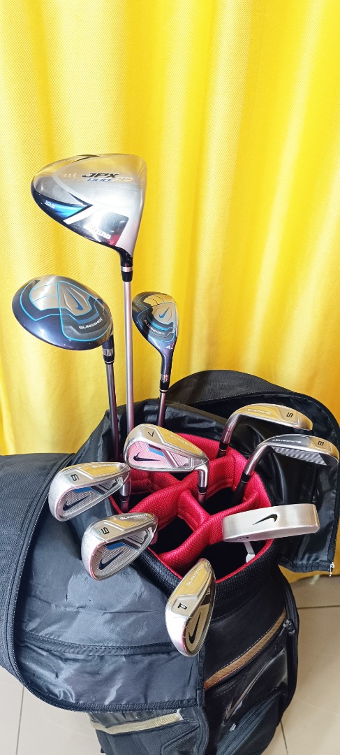 NIKE Golf Set BN6 Men Golf Set Men Right Golf Bag Golf Club Golf Clubs ...
