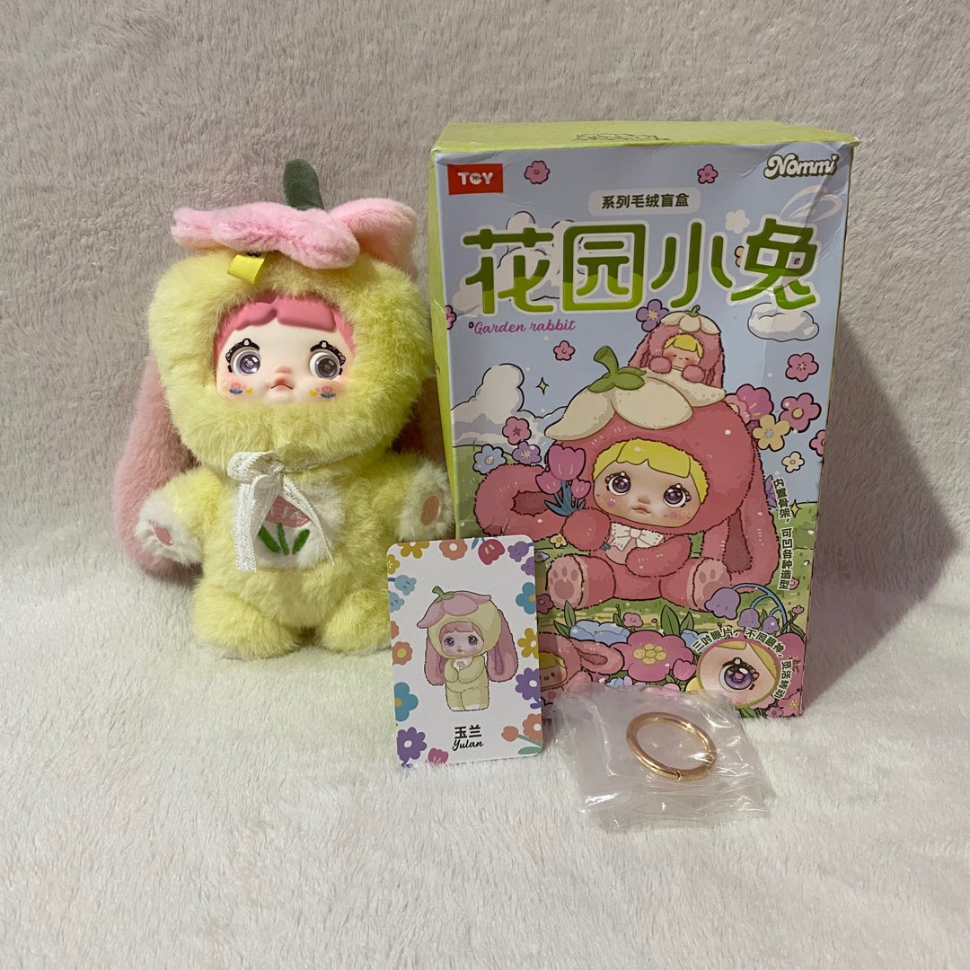 Nommi V2 Garden Rabbit Yulan Yellow Kuning, Toys & Collectibles, Mainan ...