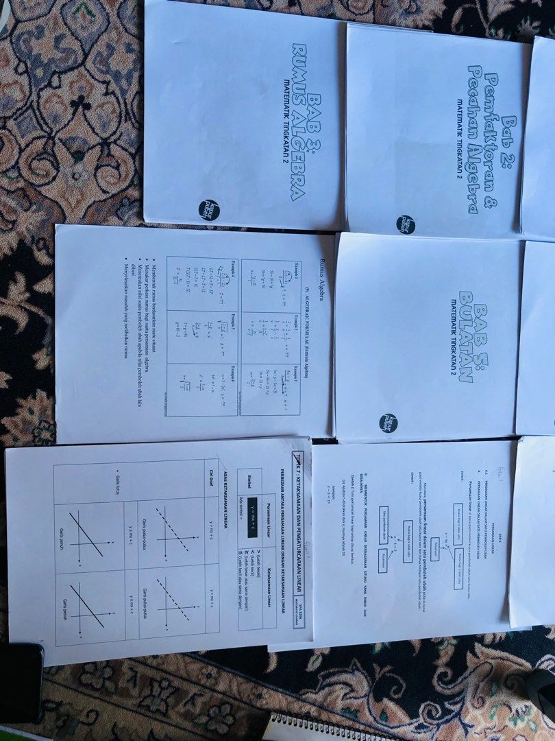 Nota Math Form 2, Hobbies & Toys, Books & Magazines, Assessment Books ...