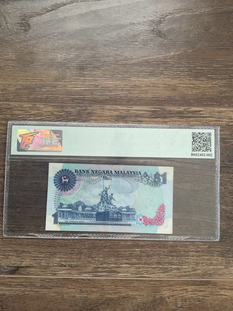 Old RM 1 with signature Aziz Taha TQG 30, Hobbies & Toys, Collectibles ...