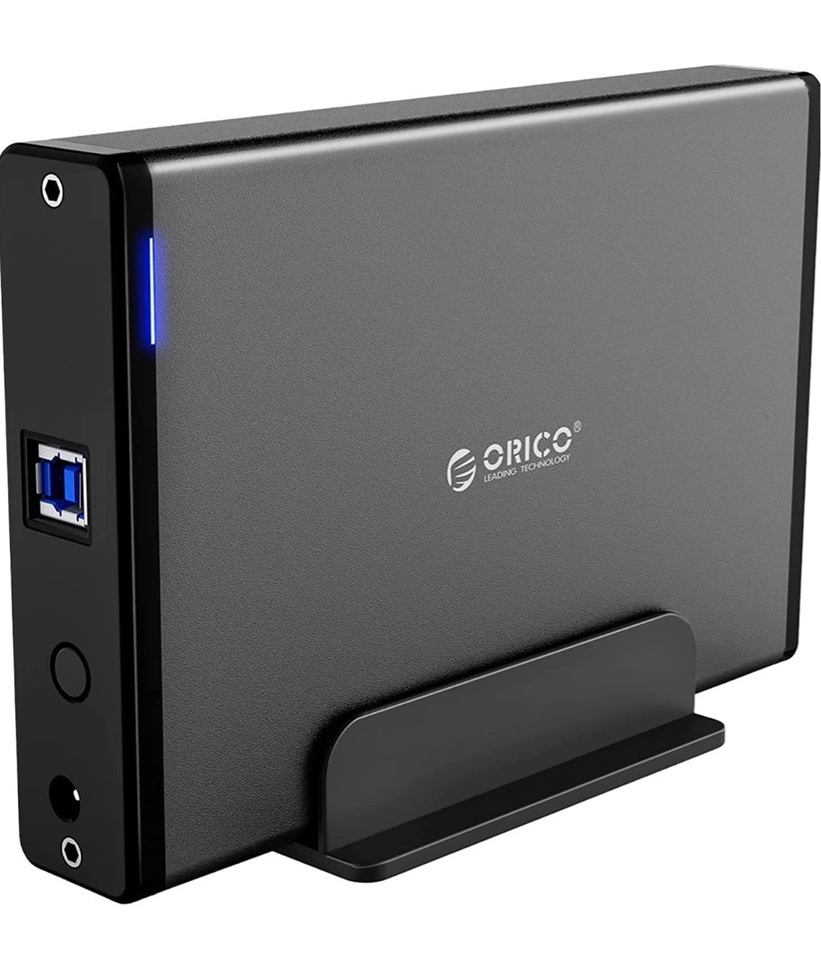 ORICO Hard Drive Enclosure 3.5 Inch USB 3.0 Hard Drive Enclosure for 3. ...