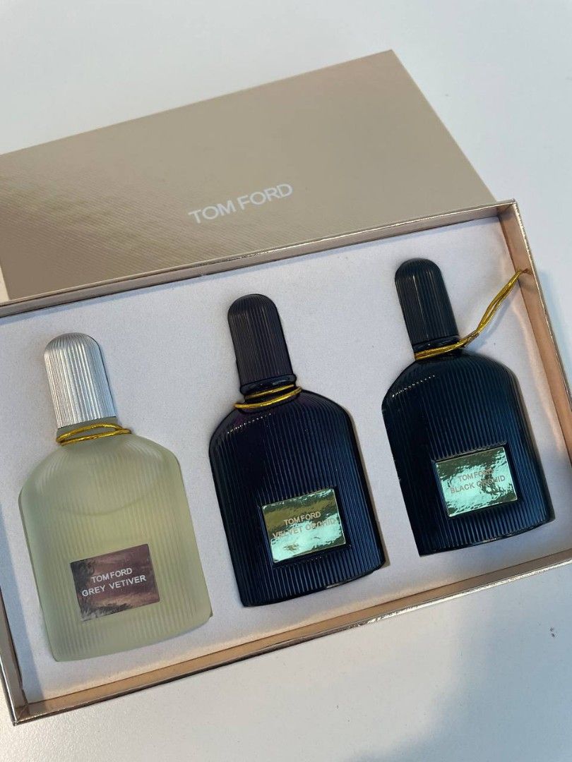 ORIGINAL PERFUME TOM FORD GOLD BOX 3IN1 SET (3X30ML), Beauty & Personal ...