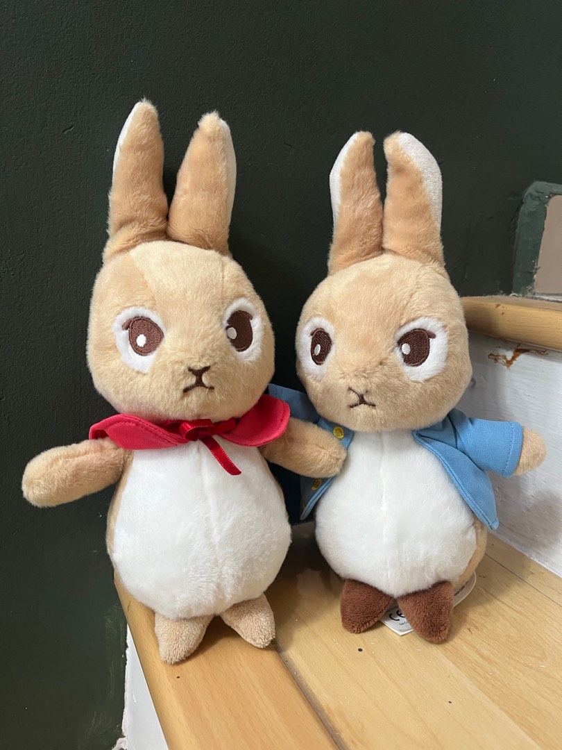 Original Peter Rabbit plush / Peter Rabbit / Flopy/ Mopy / Cotton Tail ...