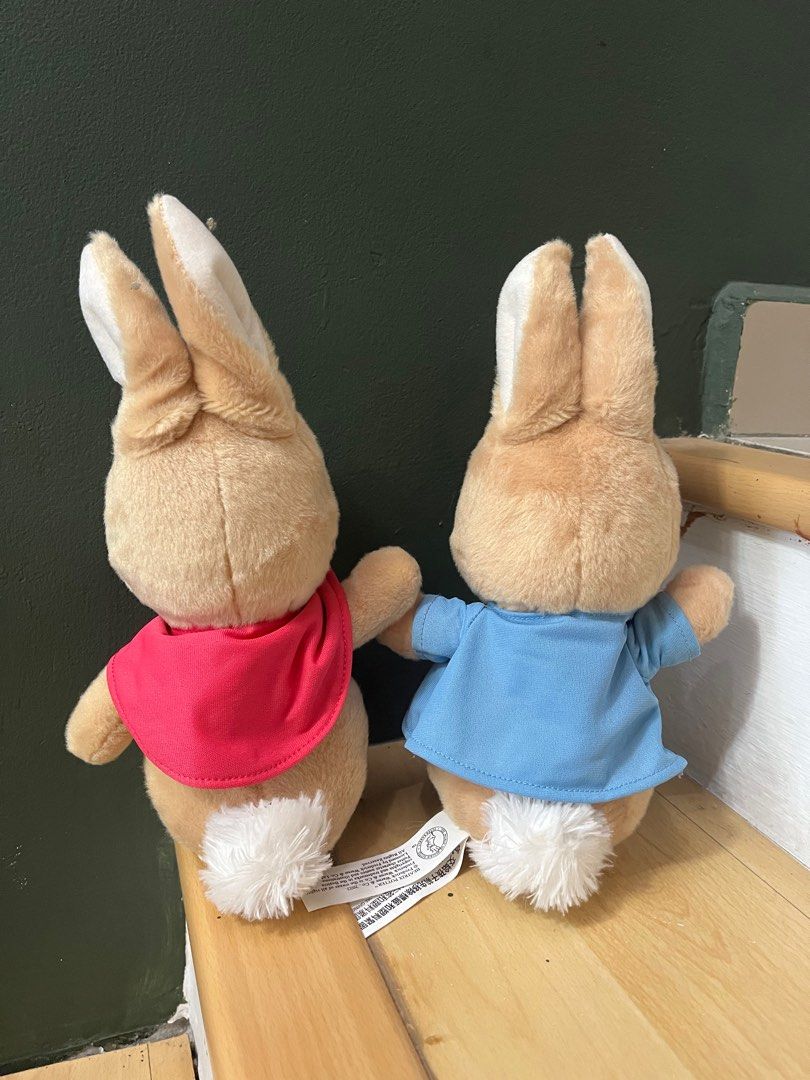 Original Peter Rabbit plush / Peter Rabbit / Flopy/ Mopy / Cotton Tail ...