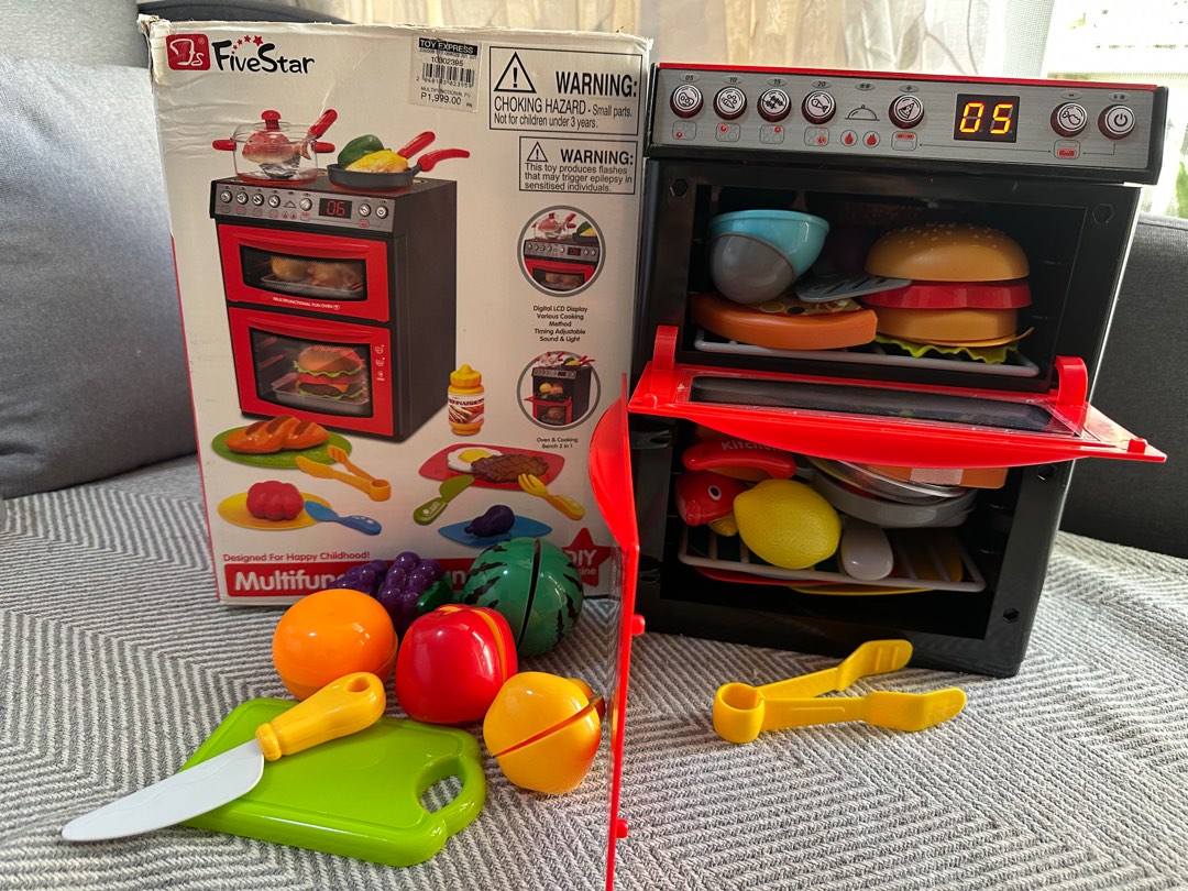 Oven toy - complete set, Hobbies & Toys, Toys & Games on Carousell