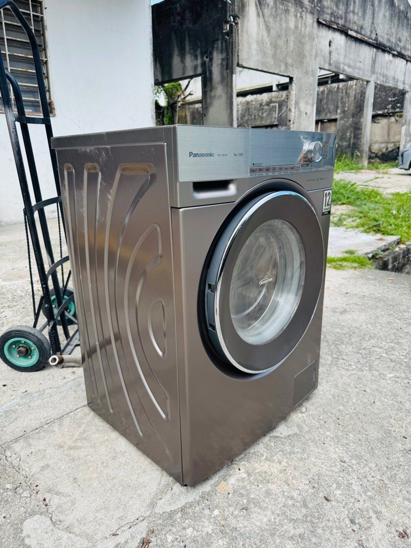 Panasonic washer 9kg inverter, TV & Home Appliances, Washing Machines ...
