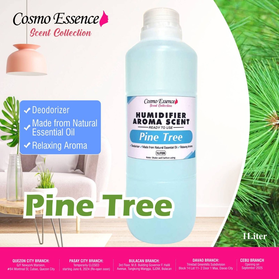Pine Tree Humidifier Aroma Scent 1 liter, TV & Home Appliances, Air ...
