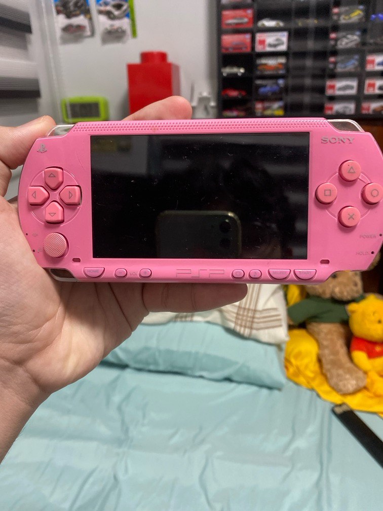 Pink PSP 1000(Rare Variant), Video Gaming, Video Game Consoles ...