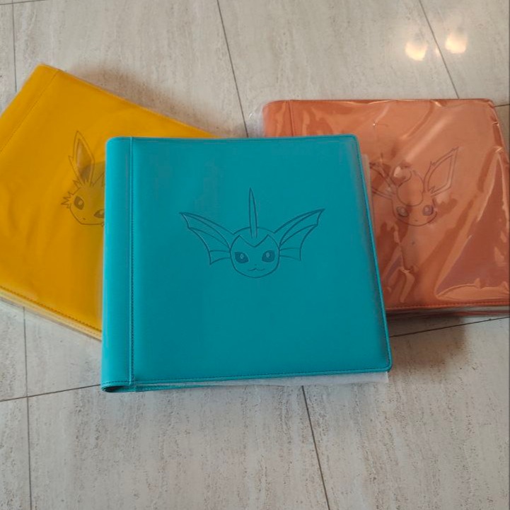 Pokémon Eeveelution Binders – Jolteon, Vaporeon & Flareon (Holds 480 ...