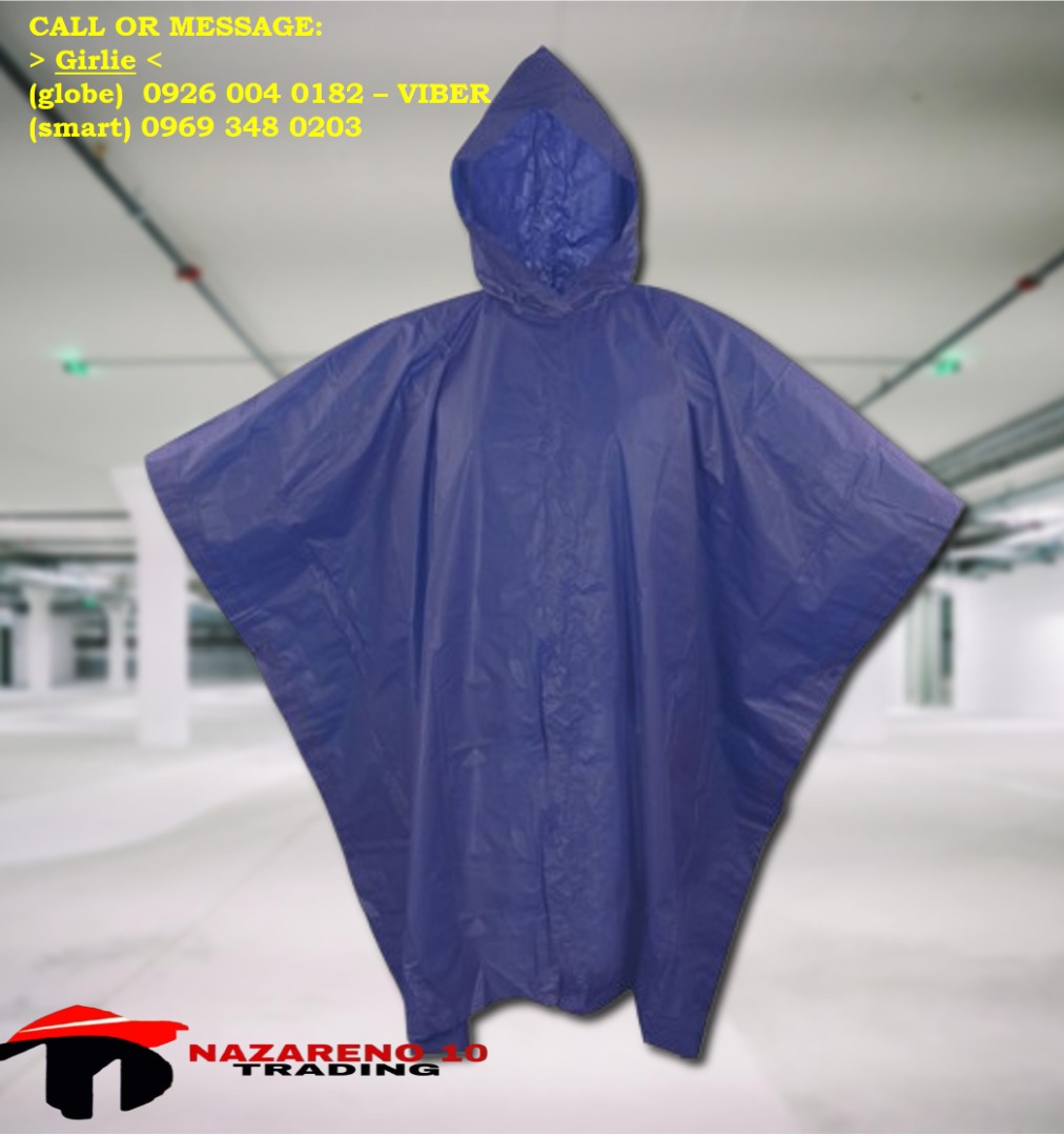 PONCHO RAICOAT PVC RAINCOAT, Everything Else, Others on Carousell