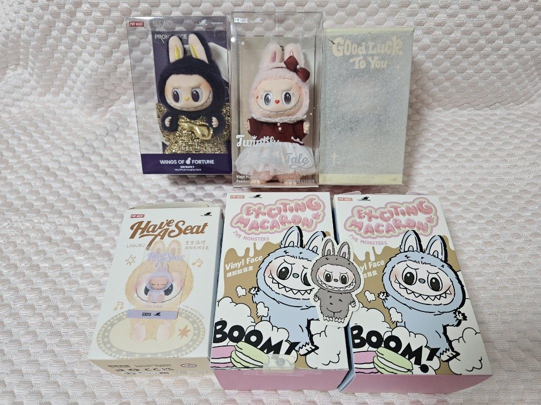 POP MART LABUBU Wings of Fortune WOF/Christmas Twinkly Fairy Tale ...