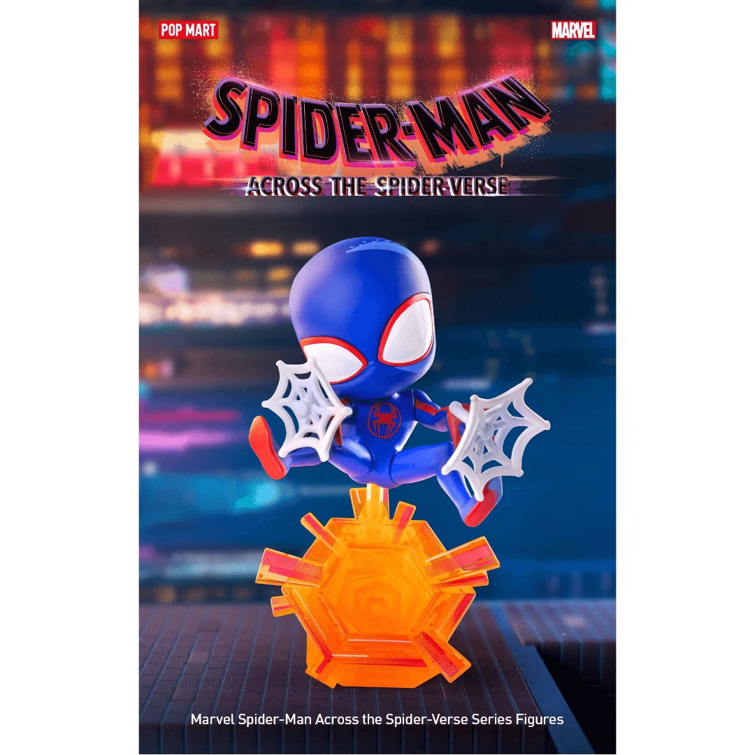 Pop Mart Marvel Spider-Man Across the Spider-Verse Series, Hobbies ...