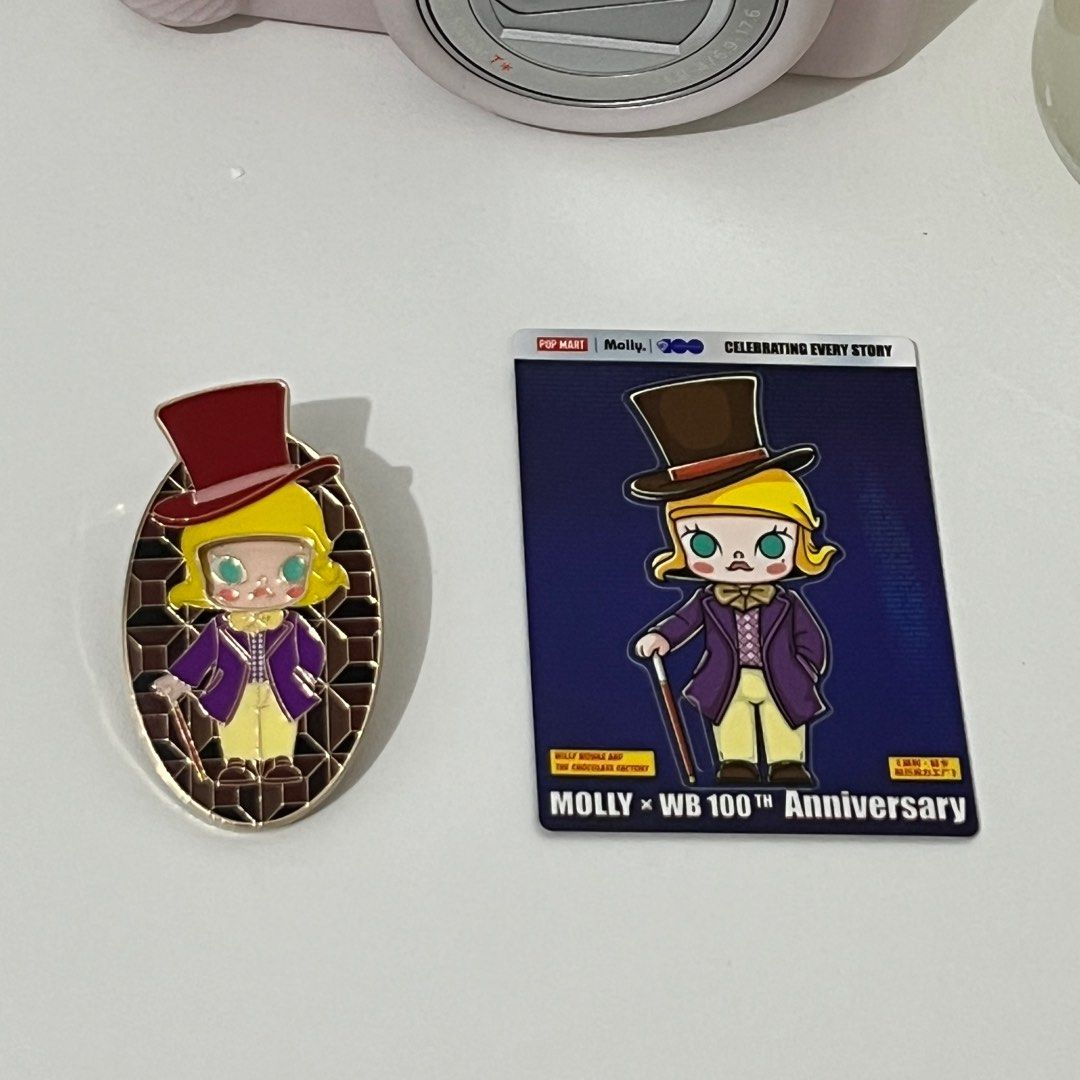POP MART Molly X Warner Bros. 100th Anniversary Series - Badge (WILLY ...