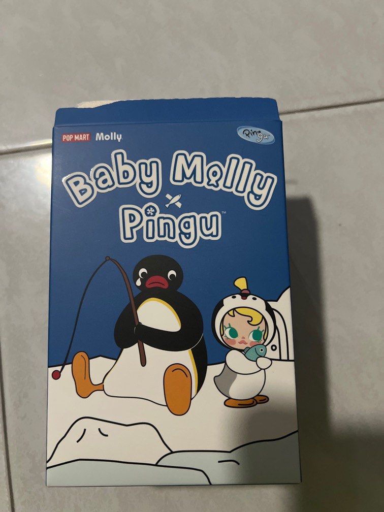 Popmart Pingu X Molly, Hobbies & Toys, Toys & Games on Carousell