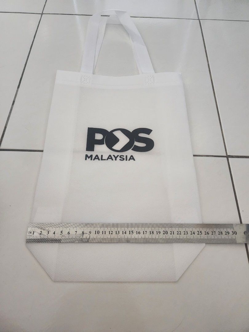 Pos malaysia recycled bag, Women's Fashion, Bags & Wallets, Tote Bags ...