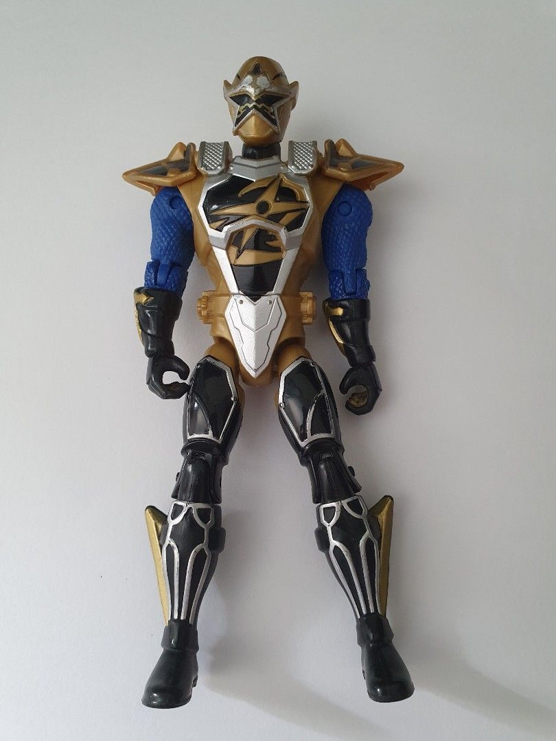 Power Rangers Super Ninja Steel Gold Ranger 5" Figure, Hobbies & Toys ...