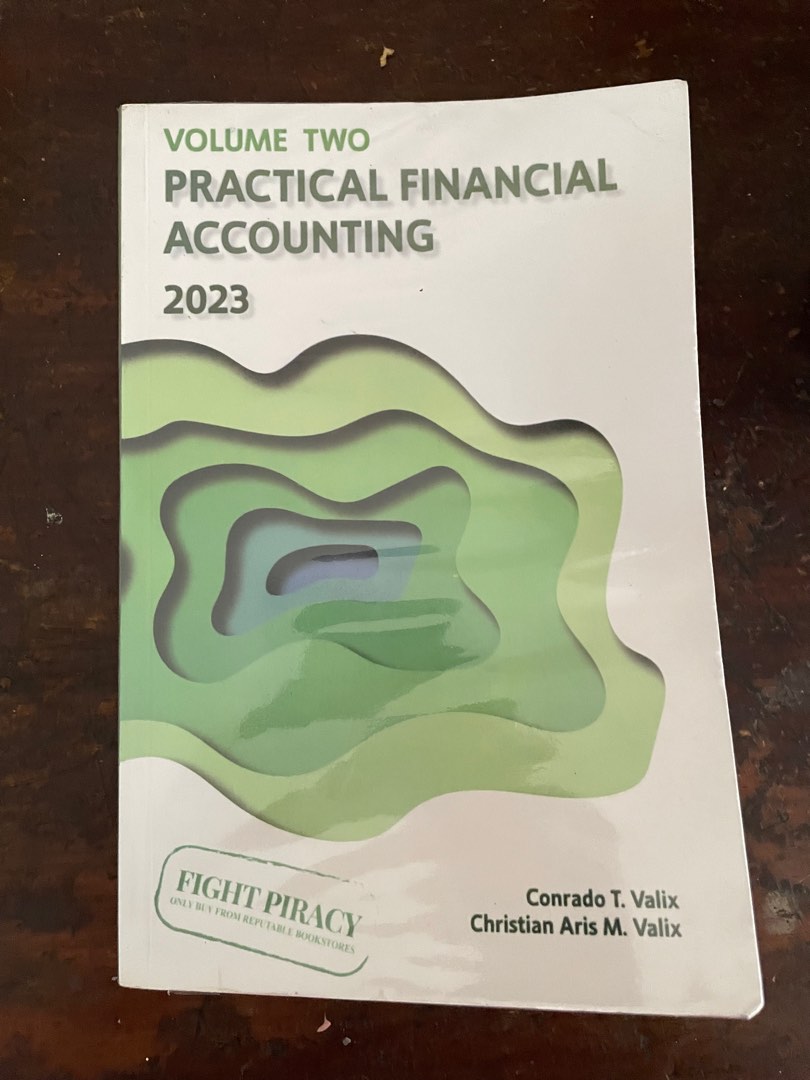 Practical Financial Accounting Volume 2, Hobbies & Toys, Books ...