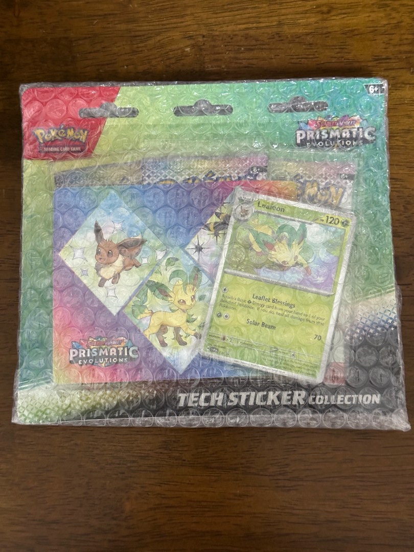 *Limited Stock* Prismatic Evolution Tech Sticker Set, Hobbies & Toys ...