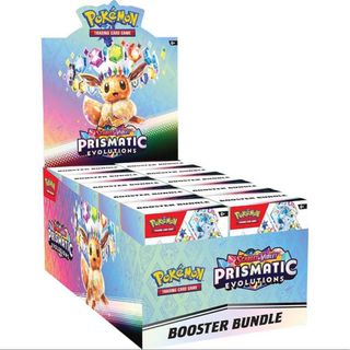 5 x Prismatic Evolutions Booster packs (unfiltered), Hobbies & Toys, Toys & Games on Carousell