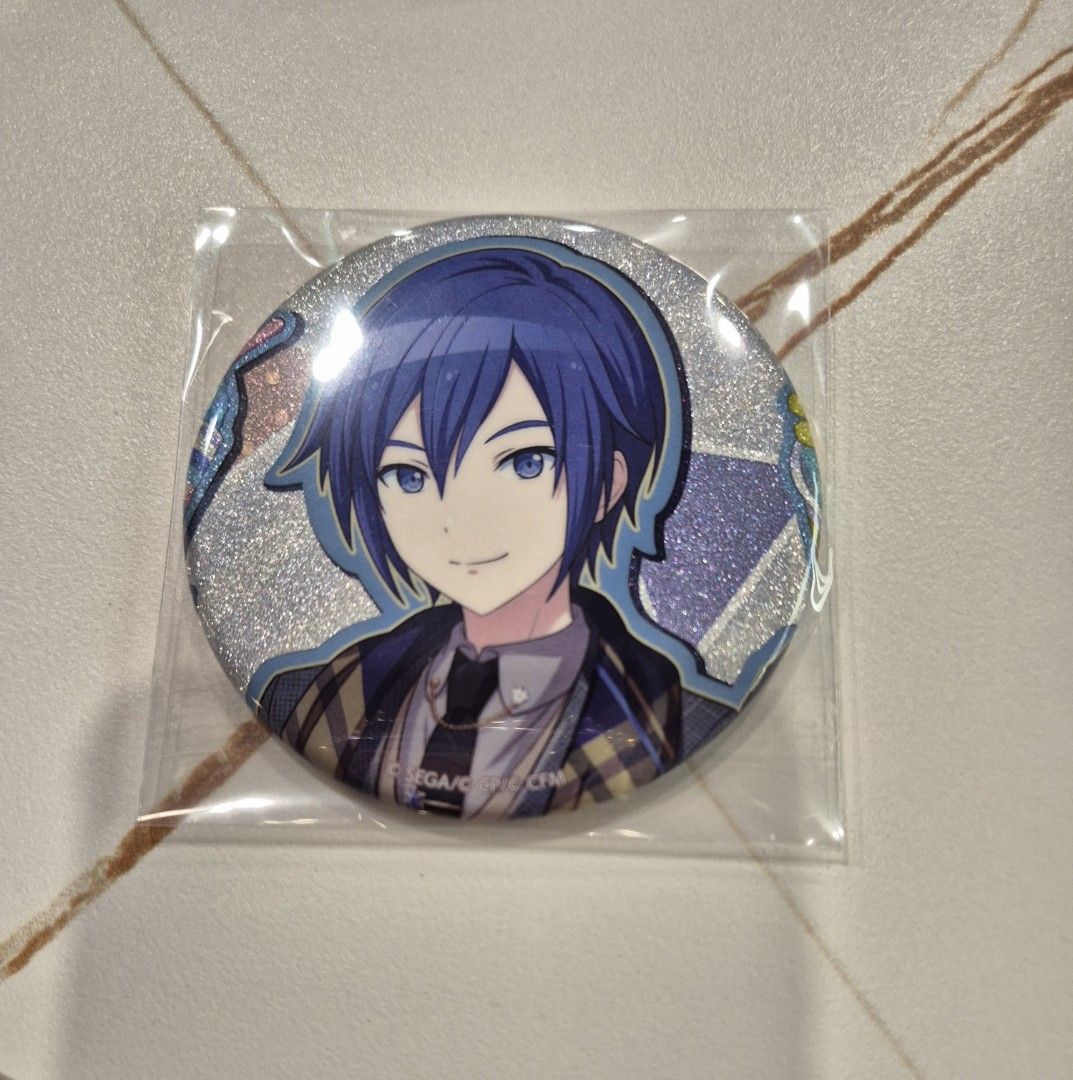 Project Sekai PRSK PJSK Kaito Birthday 2023 75mm Glitter Badge, Hobbies ...